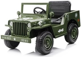 Mamido jeep willys 12 v 7 ah světlé zelený