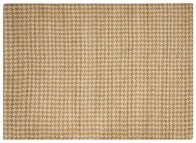 Jutový koberec 160 x 230 cm béžový ARAPTEPE Beliani