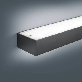 Nástěnné svítidlo Helestra Theia LED, matná černá 60 cm