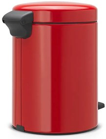 Brabantia Pedálový koš NewIcon 5L zářivě červená