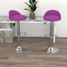 vidaXL Barové stoličky 2 ks umělá kůže [333555] Barva: Černá