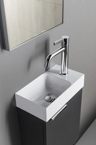 Sapho Sapho, ICONIC stojánková umyvadlová baterie bez výpusti, chrom, AF002