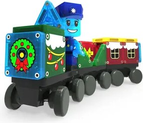 MAGNA-TILES® Magnetická stavebnice microMAGS Adventní kalendář / 34 dí