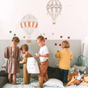 Samolepka do dětského pokoje 4 balónky fantasy set
