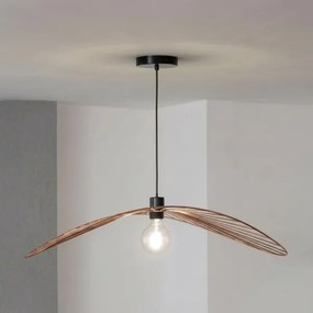 Brilagi - LED Lustr na lanku CERIA WIRE 1xE27/40W/230V 60x80 cm bronz