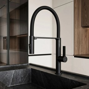Rea Lago, vysoká dřezová baterie, h-510, černá matná, REA-B9333