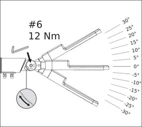 LED svítidlo LEDVANCE Streetlight Area Medium RV20ST 65W 2700K teplá bílá