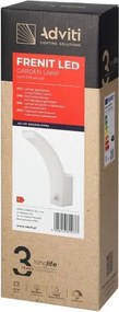 Venkovní svítidlo nástěnné s PIR ORNO FRENIT II AD-OP-6204WLPMR4, IP65, 4000K, 2000lm, bílá