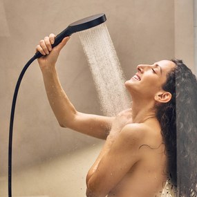 Hansgrohe Designflex, textilní sprchová hadice 2000 mm, černá matná, HAN-28230670