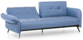 Hanah Home Rozkládací pohovka RON modrá 859FTN1368