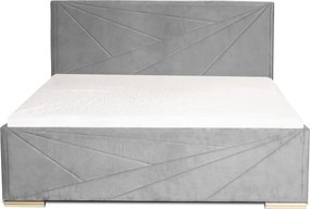 Postel ROSI 120x200 cm Černá Bez matrace