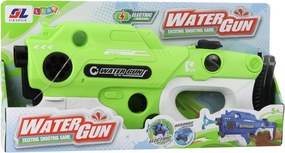 LEAN Toys Vodní puška elektrická automatická zelená