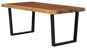Konferenční stolek masivní dřevo suar 102 x 54 x 41 cm,  337988 HangarStore.cz