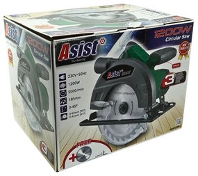 Asist AE5KR120DN-3 Okružní pila 1200 W, 185 mm