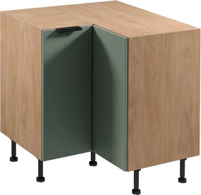Kuchyňská linka SORENTO pg | 430x270 cm | puccini/zelená