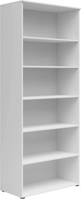 XXXLutz REGÁL, bílá, 80/195/40 cm Carryhome - Knihovny - 002427022036