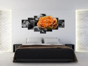 Obraz květu (210x100 cm)