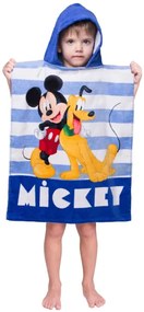 Jerry Fabrics Pončo Mickey stripe 50x115 cm