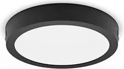 Philips Magneos černé / Přisazené LED svítidlo / kulaté / 21 cm / 12 W