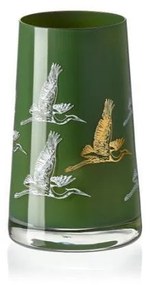 Crystalex zelená minivázička Herons 12 cm 1KS