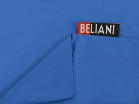 Sedací vak XL  140x180 cm modrý FUZZY Beliani