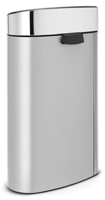 Brabantia Touch Bin 40 L metalická šedá 114861