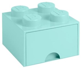 OnaDnes -20% Lego® Tyrkysový úložný box LEGO® Storage 25 x 25 cm