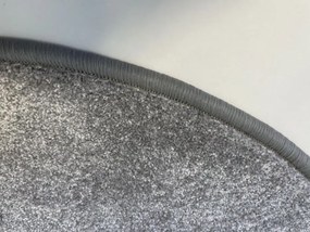 Vopi | Kusový koberec Apollo soft šedý - Kulatý průměr 80 cm
