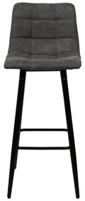 XXXLutz BAROVÁ ŽIDLE, šedá, černá Carryhome - Barové židle - 001125004006