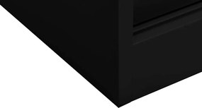 vidaXL Kancelářská skříň posuvné dveře 90x40x90 cm ocel [335952] Barva: světle šedá