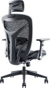 Ergonomická kancelářská židle MOSH Airflow 601 - černá