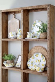 Porcelánová miska s citróny Maison Limone Blossom - Ø 24*7 cm / 1400 ml