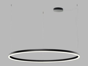 Led2 Závěsné LED svítidlo CIRCLE P-Z ø 120 cm, 3000/4000K Barva: Černá, Stmívání: Casambi TW