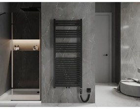Mexen Pluton, elektrické topné těleso 1450x600 mm + topná tyč 900 W, černá, W106-1450-600-2900-70