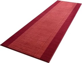 Hanse Home, Běhoun Basic 102499, 80x350, červená, chodba / předsíň