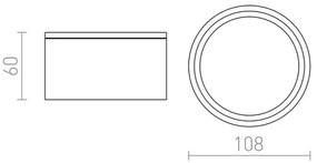RED - Design Rendl - R10428 - Venkovní svítidlo MERIDO 1xGX53/11W/230V IP44 bílá