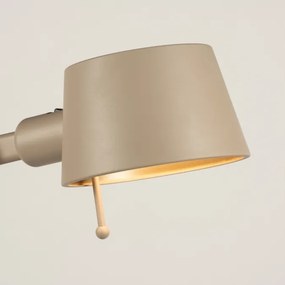 Stolní designová lampa Niki Taupe