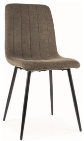 SIGNAL Jídelní židle - ALAN Brego, různé barvy na výběr Čalounění: tmavě šedá (Brego 18)