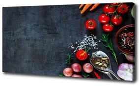 Wallmuralia Foto obraz na plátně Ingredience 100x50