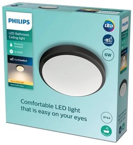 Philips - LED Koupelnové stropní svítidlo DORIS LED/6W/230V IP44