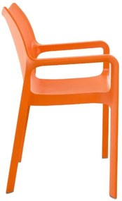 Židle Harper oranžová