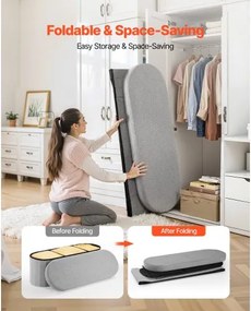 Oválný úložný taburet, Nosnost 299,371 kg VEVOR – 1100 × 380 × 380 mm