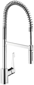 Hansgrohe Cento - Dřezová baterie XXL, Semi-Pro s flexibilním ramenem, EcoSmart, chrom 14806000