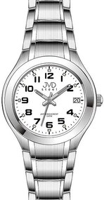 Elegantní ocelové hodinky JVD steel J4126.1 s datumovkou 5ATM
