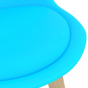 Barové židle 2 ks Dekorhome Světle modrá