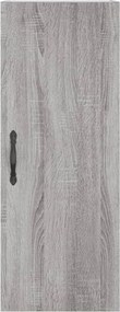 Skříň highboard šedá sonoma 34,5 x 34 x 180 cm kompozitní dřevo 3199143