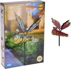 LED zápich Vážka – ohnivá 105 cm