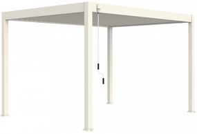 Outdoor Creations Hliníková pergola s lamelami ORION 360x400cm 4 stojky Barva: Bílá RAL 9016