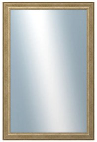 DANTIK - Zarámované zrcadlo - rozměr s rámem cca 80x120 cm z lišty HRAD stříbrná patina (2823)