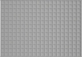 Zátěžová deka šedá 140 x 200 cm 10 kg textil 3154782
